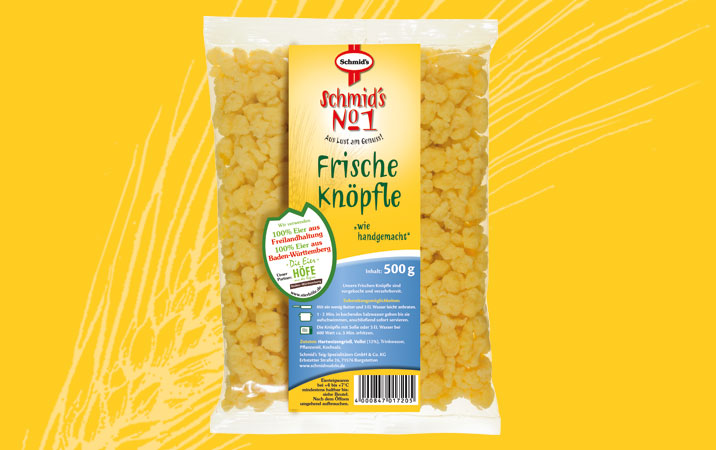 Schmid’s Teig-Spezialitäten GmbH | Spätzle Pasta Knöpfle Schupfnudeln